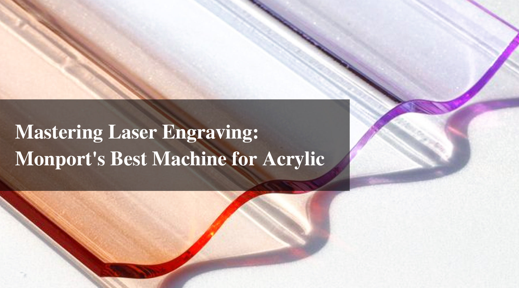 Mastering Laser Engraving: Monport's Best Machine for Acrylic ...