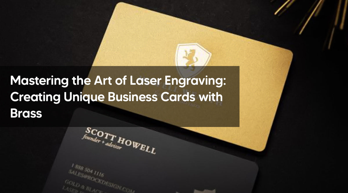 Mastering the Art of Laser Engraving: Creating Unique Business Cards w ...