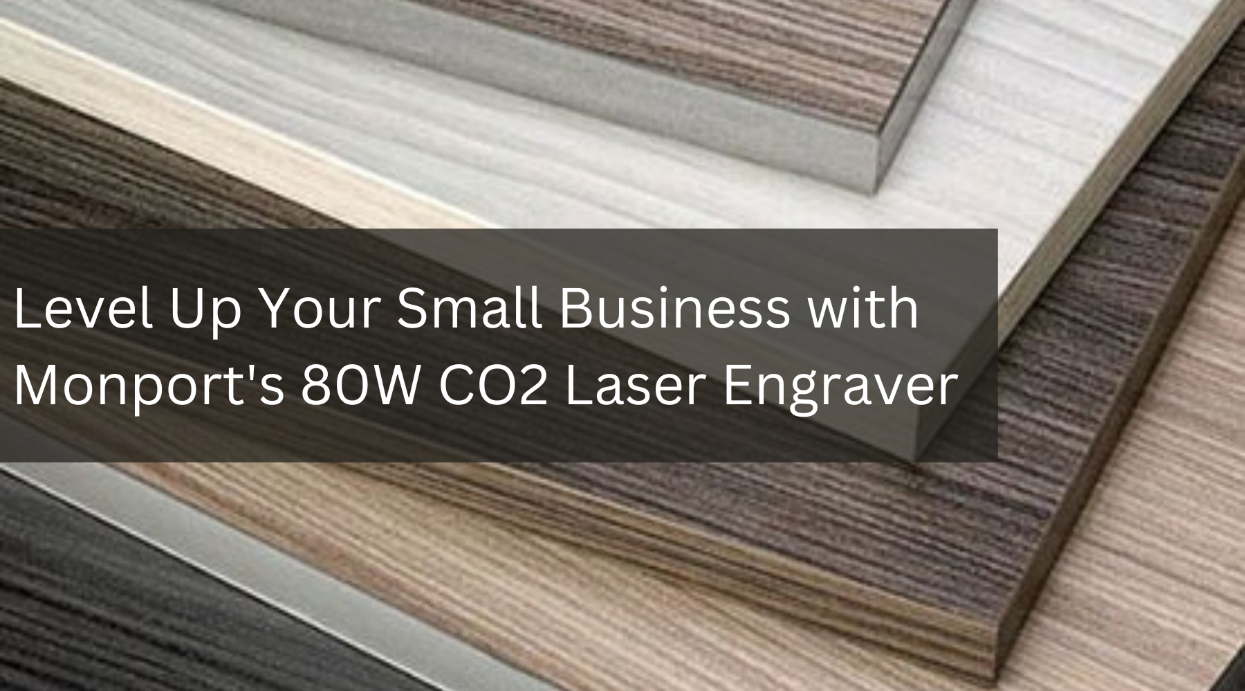Level Up Your Small Business with Monport's 80W CO2 Laser Engraver ...