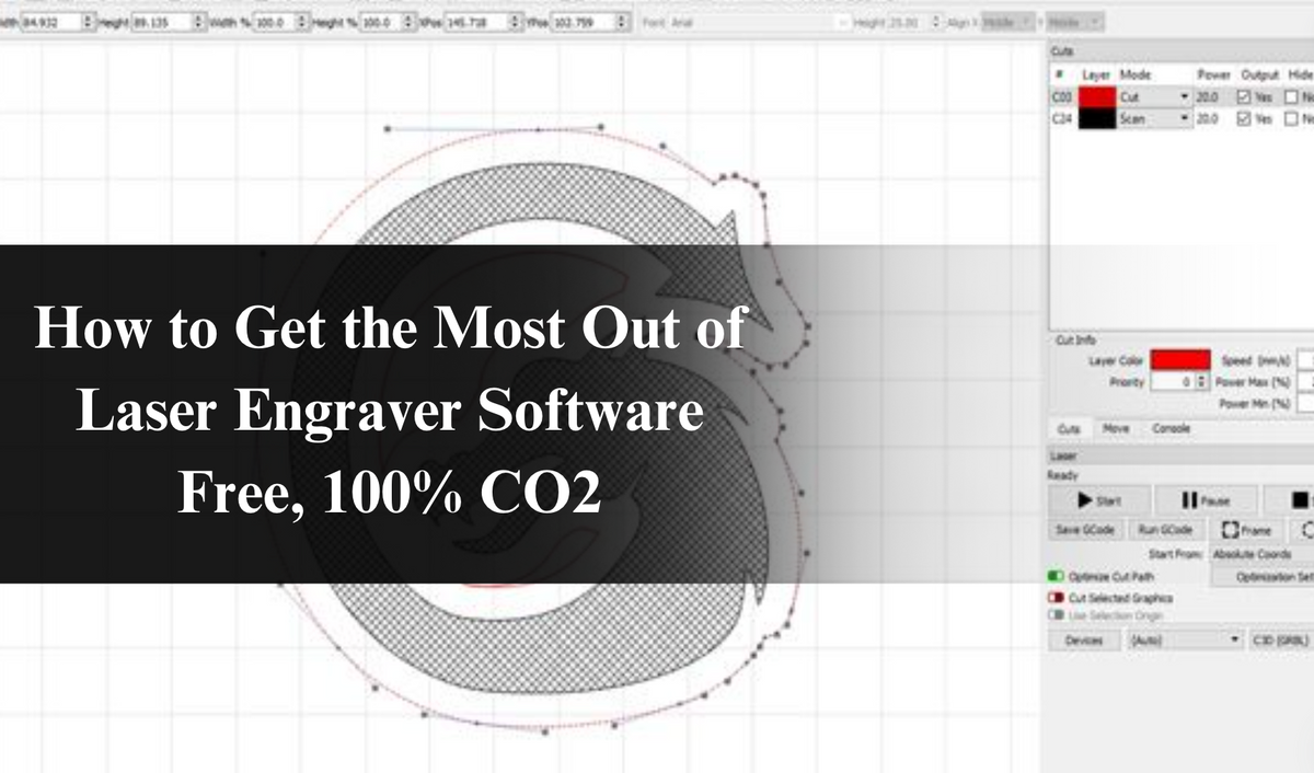 How to Get the Most Out of Laser Engraver Software Free, 100% CO2 ...
