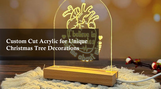 Custom Cut Acrylic for Unique Christmas Tree Decorations – Monportlaser