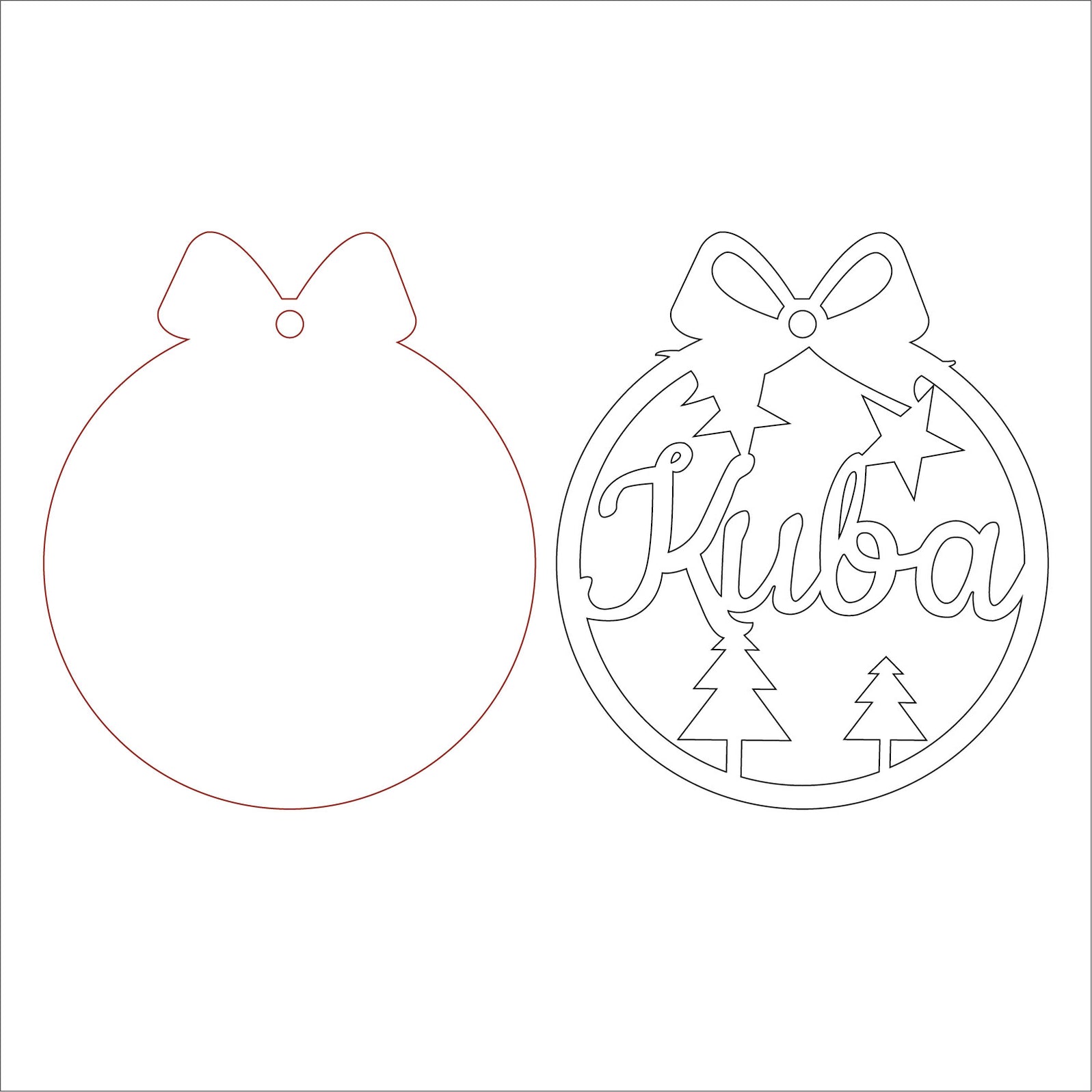 Merry Christmas Diy File — Monportlaser 