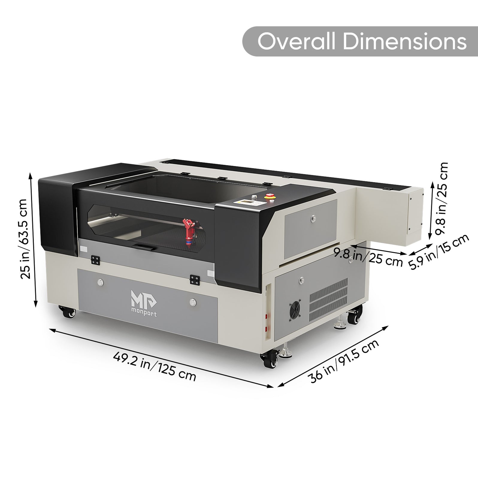 Special Offer | Monport 80W CO2 Laser Engraver & Cutter (28" x 20") wi — Monportlaser