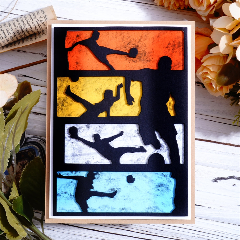 Football Player Cutting File — Monportlaser