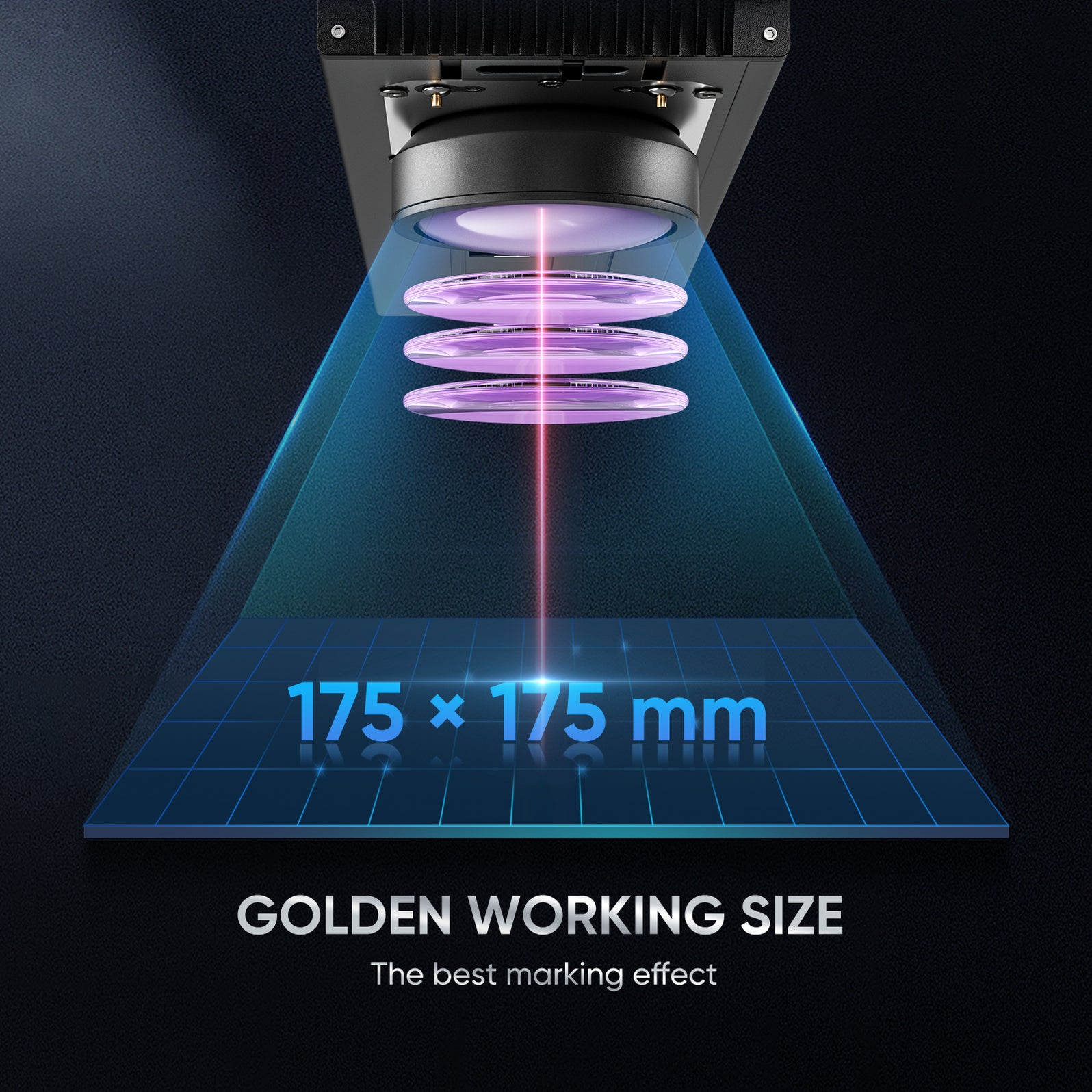 Monport GA 60W Upgraded Integrated MOPA Fiber Laser Engraver & Marking ...