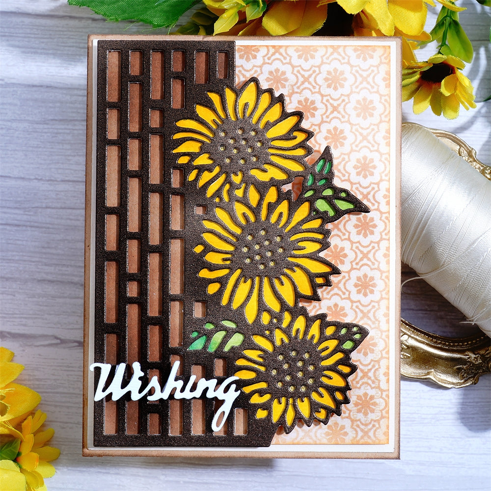 "Sunflower Wishing" Laser Cutting File — Monportlaser