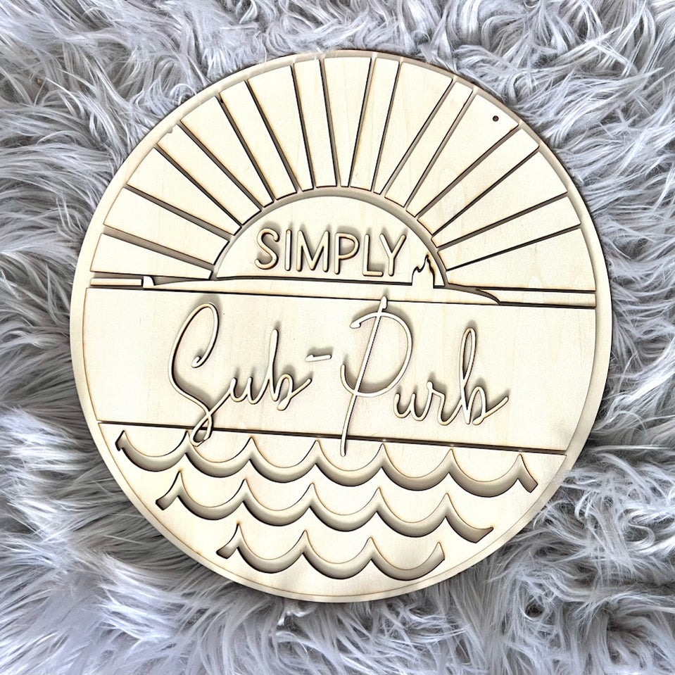 Simply Superb Sign Laser Cutting File — Monportlaser